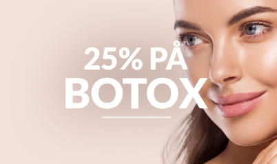 Priser på ikke-permanente fillers, Botox, øjenvippeforlængelse ...